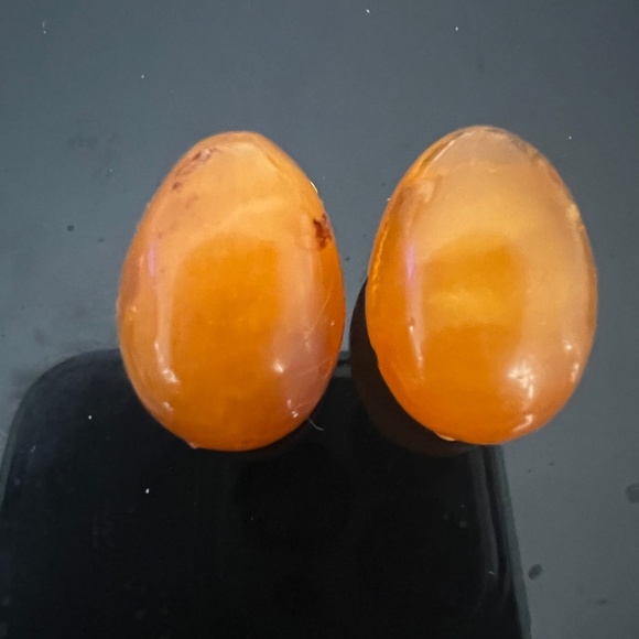 baltic amber | Jewelry | Vintage Baltic Amber Honey Butterscotch Egg ...